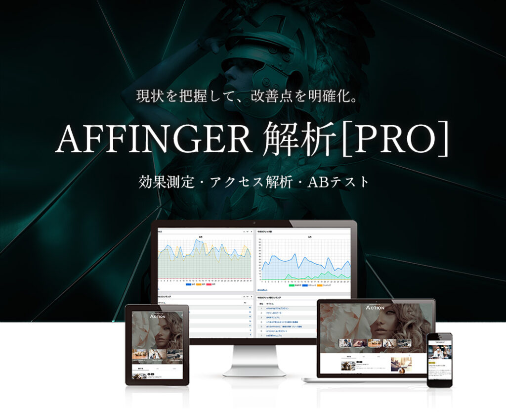 AFFINGER 解析[PRO]（効果測定・アクセス解析・ABテスト） - 【公式】STINGER STORE