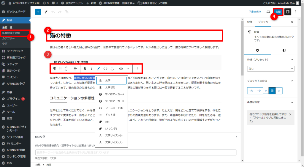 AFFINGER EX環境セット - 【公式】STINGER STORE
